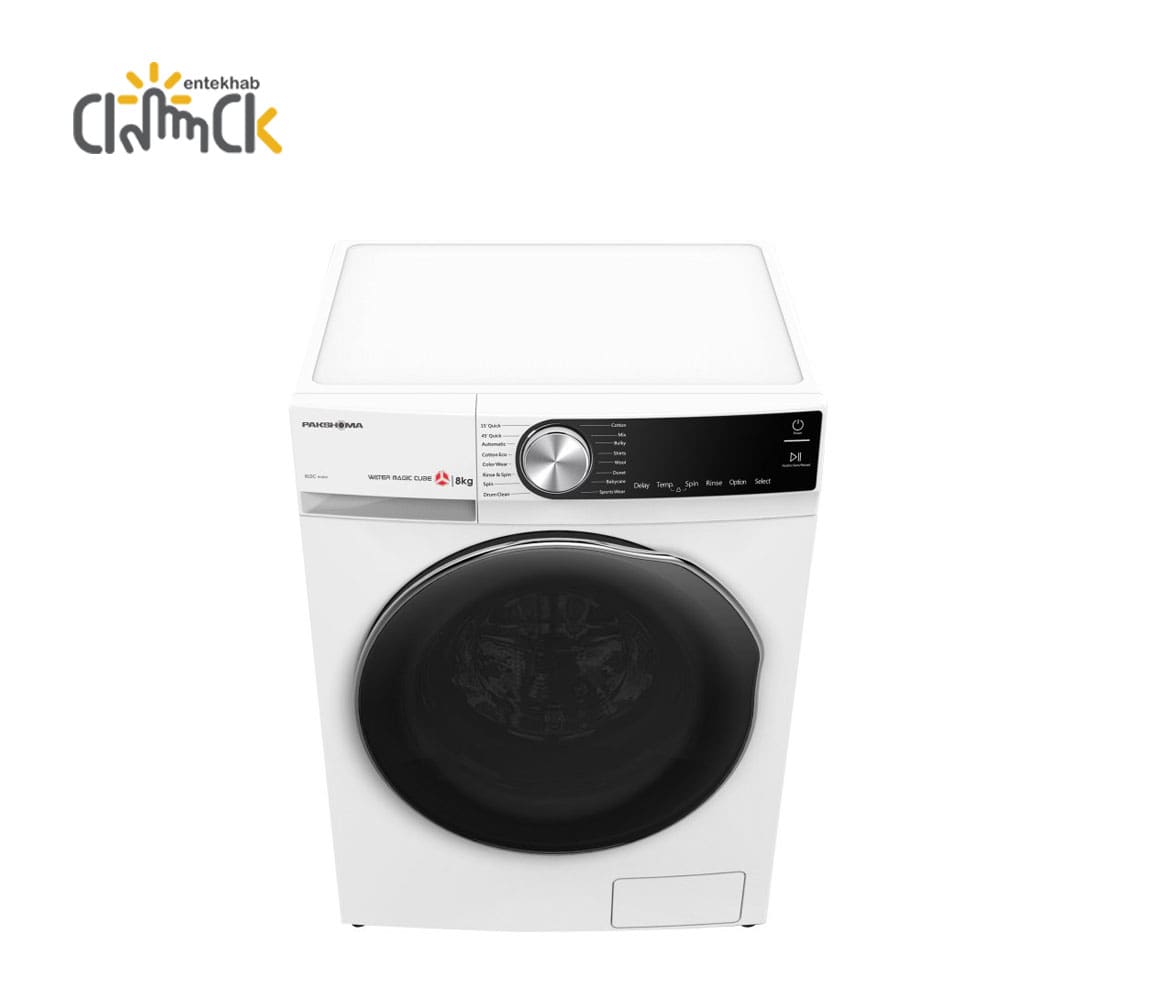 ماشین لباسشویی پاکشوما 8 کیلویی مدل TFB-84403WT - فروشگاه اینترنتی انتخاب کلیک بورس آنلاین لوازم ...