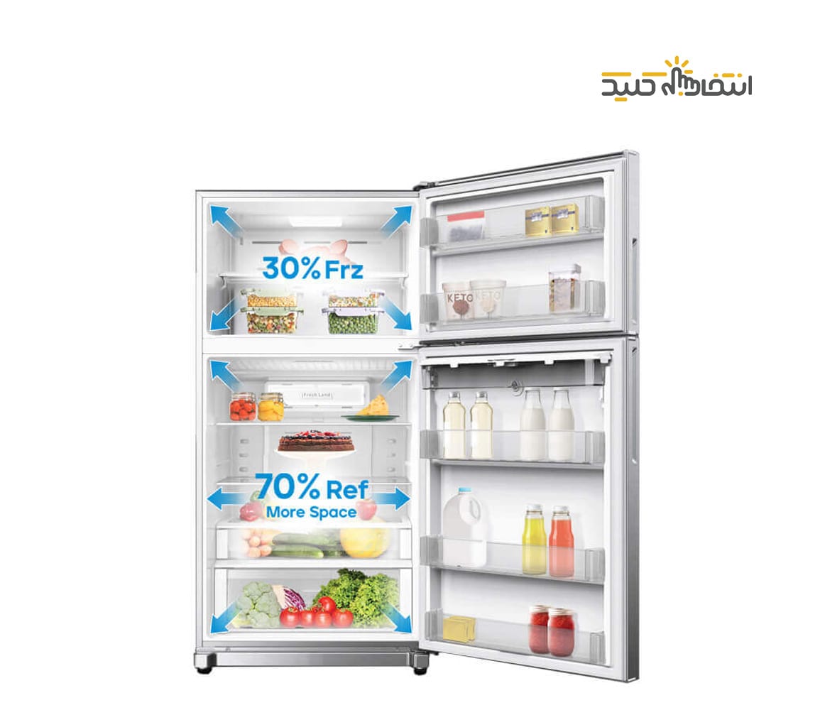 يخچال فريزر بالا دوو سری پرادا 28 فوت مدل D4TM-1027LW | فروشگاه اینترنتی انتخاب کلیک بورس آنلاین ...