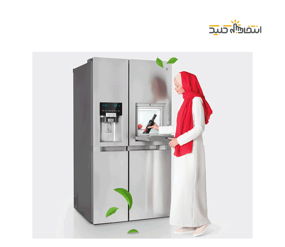 یخچال ساید بای ساید 32 فوت دوو مدل D5S-3133SS | فروشگاه اینترنتی انتخاب کلیک بورس آنلاین لوازم ...
